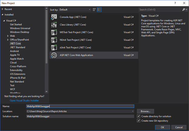 Core Rest Api With Swagger